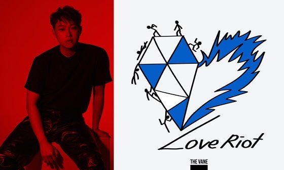 The Vane, A Aopular K-pop Singer, Released His New Song "Love Riot" On ...