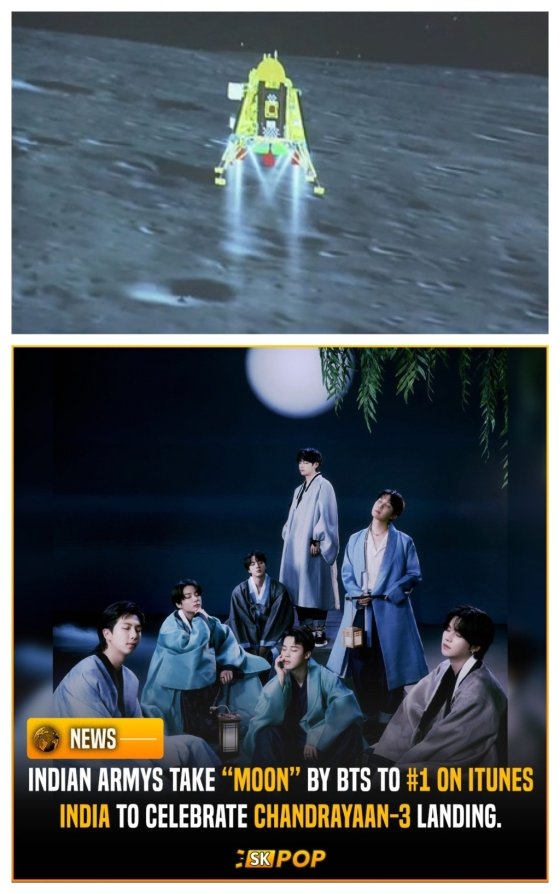 BTS Jin's Solo Song "Moon" Unexpectedly Topped The Indian iTunes Charts ...