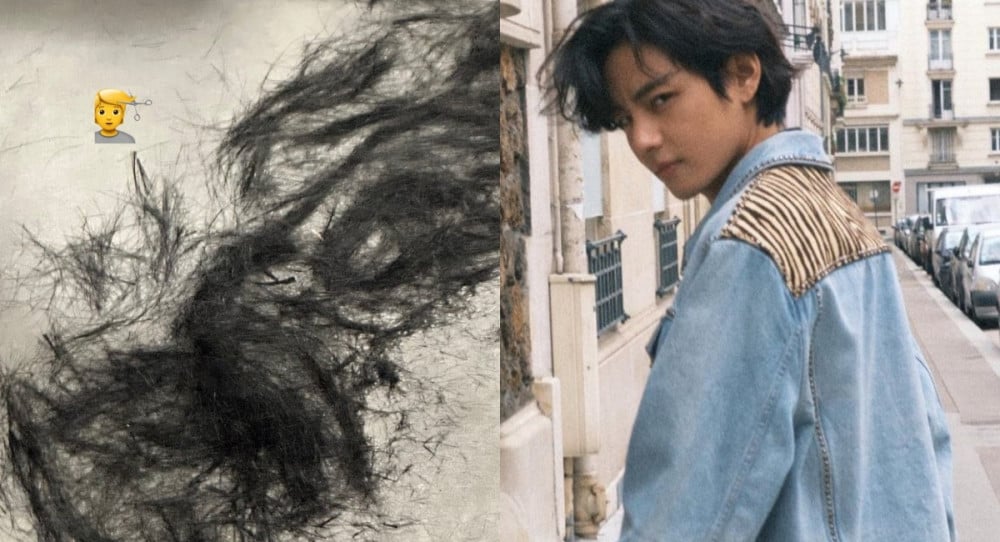 BTS V's Instagram Story's Radical Haircut Prompts Military Recruitment ...