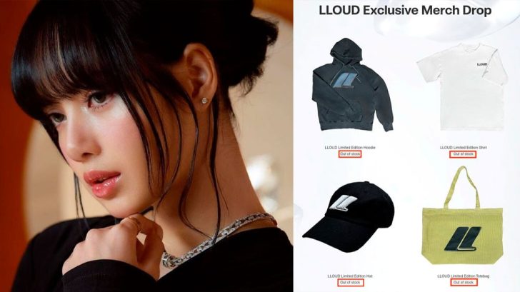 Limited-edition BLACKPINK Merchandise Lisa's LLOUD Sells Out Instantly ...