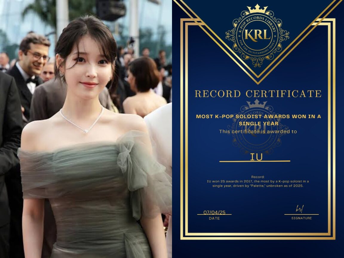 Most K-pop Soloist Awards Won In A Single Year (Record By IU) - KPOP ...
