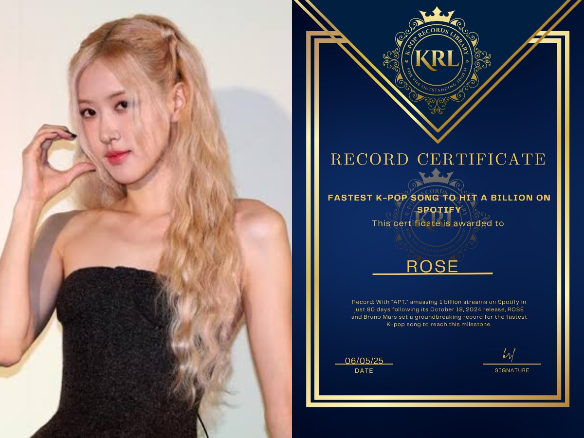 Fastest k-pop Song To Hit A Billion Streams On Spotify (Record By ...