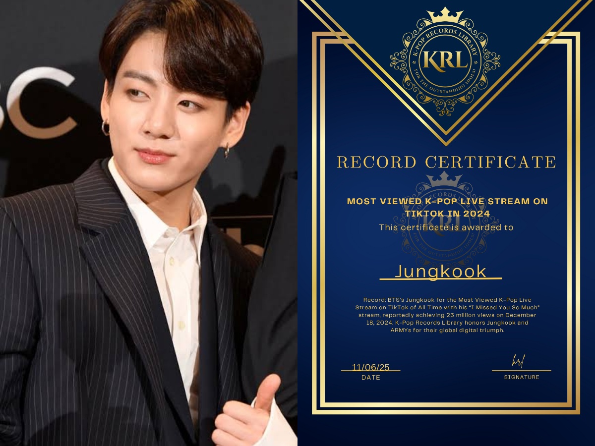 Most Viewed K-pop Live Stream On TikTok Of All Time (Record By Jungkook ...